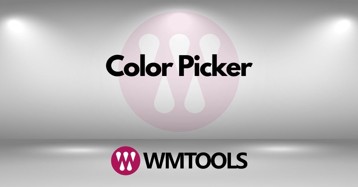 Color Picker - WmTools