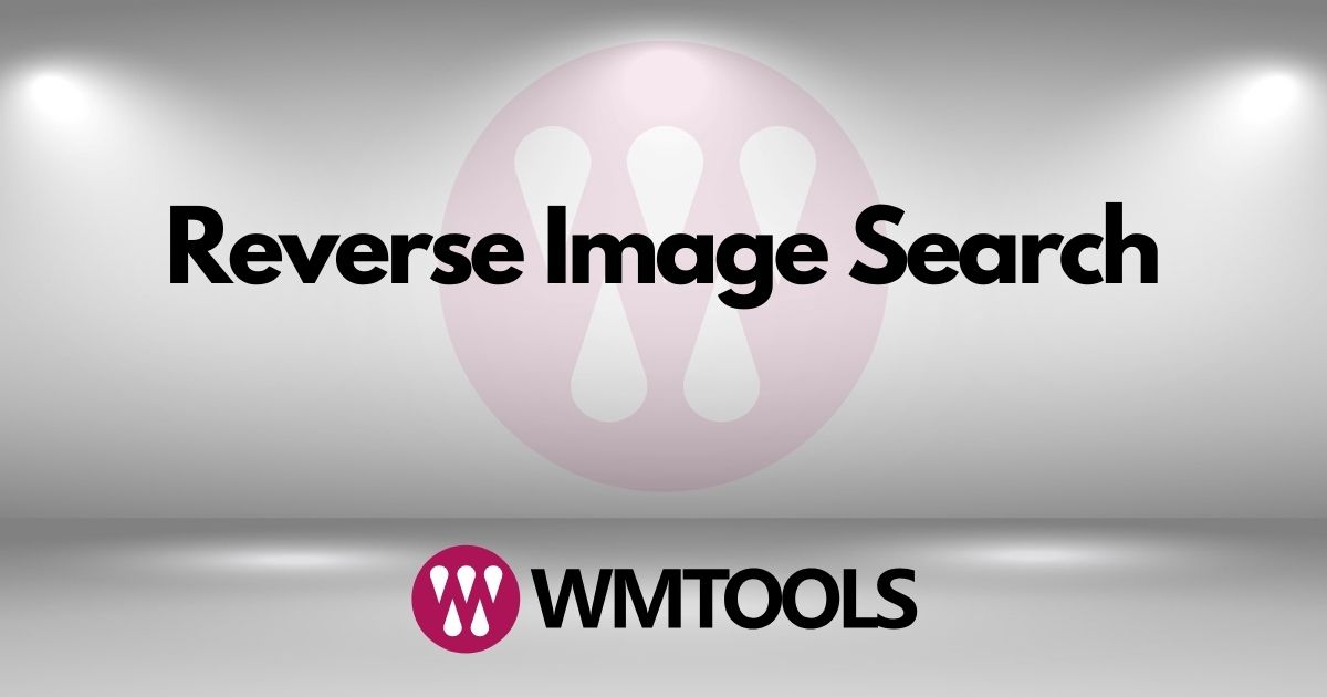 Reverse Image Search - WmTools